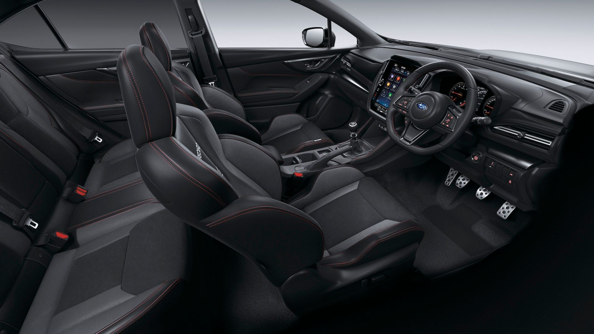 Subaru Sti White Inside Pre Owned 2023 Subaru WRX Premium 4D Sedan In