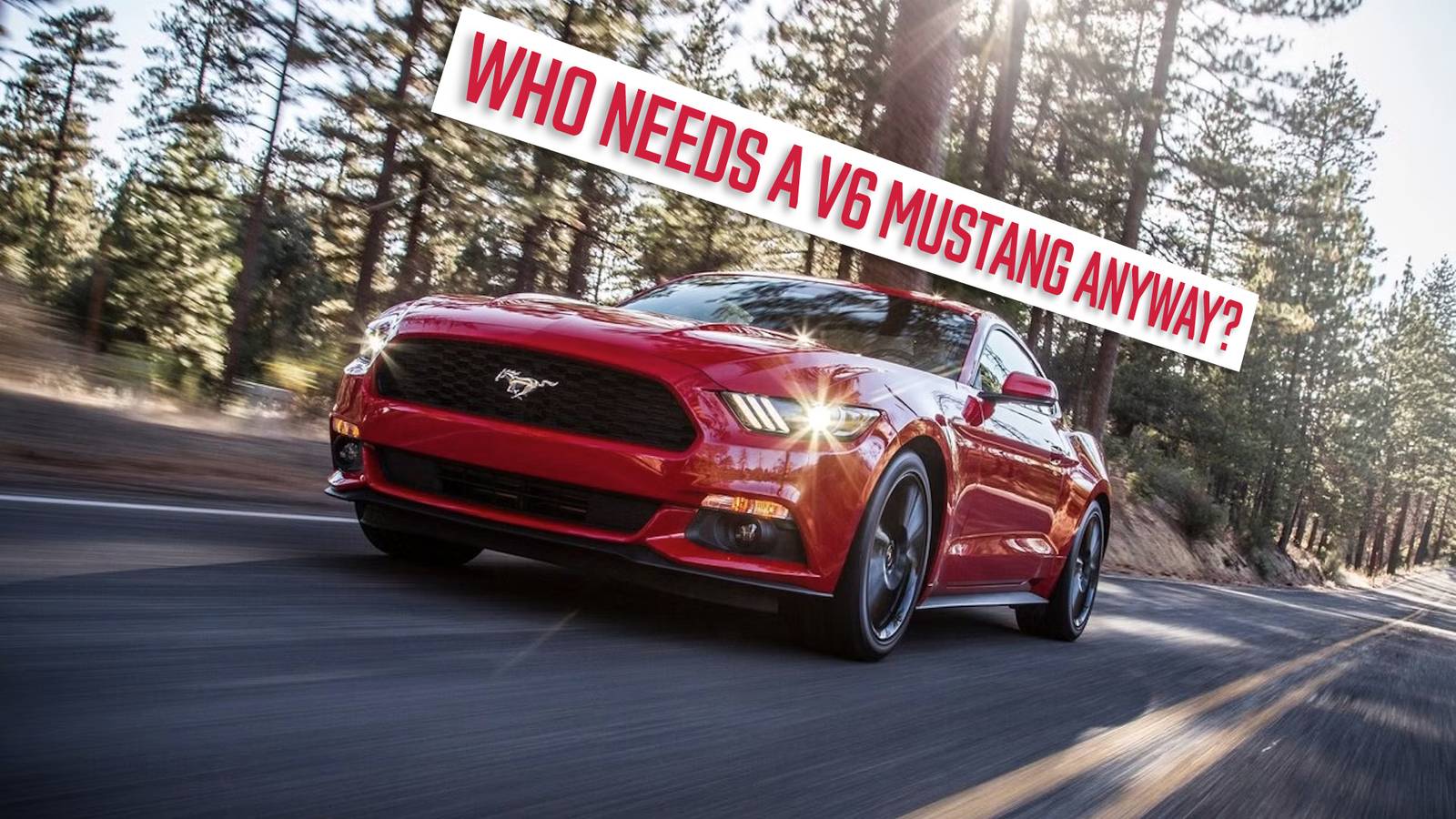 Why The Final V6 Mustang Only Lasted Two Years