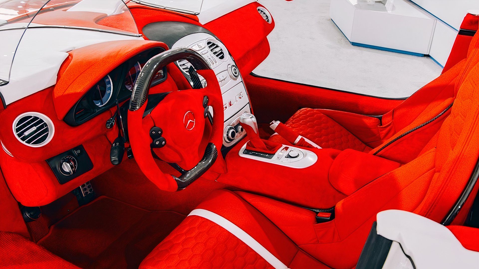 Mercedes Slr Mclaren Interior Mercedes Benz SLR Full Carbon Fiber
