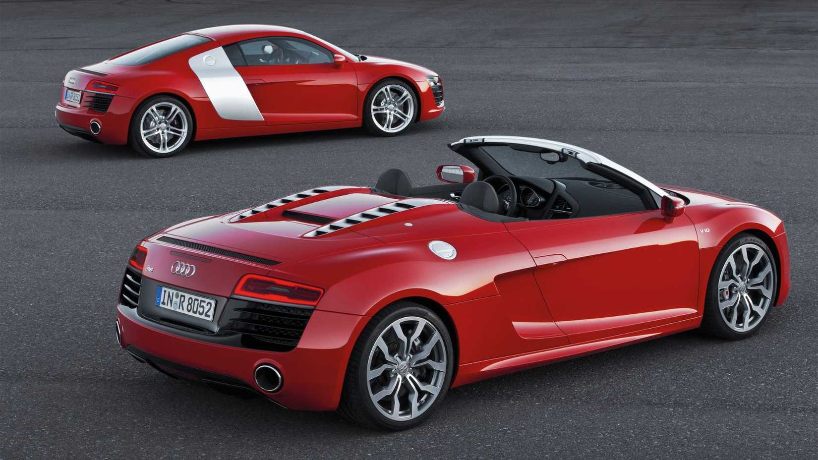 This Audi R8 Mid-Engine V10 Drop-Top Supercar Can Be Yours For A Steal