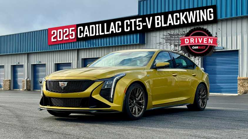 The Cadillac CT5-V Blackwing Packs 668 HP And A Manual Gearbox For Exciting Driving