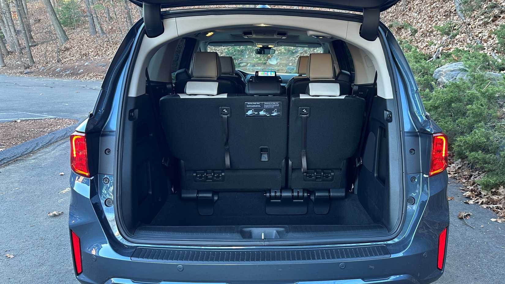 Honda Odyssey Cargo Space