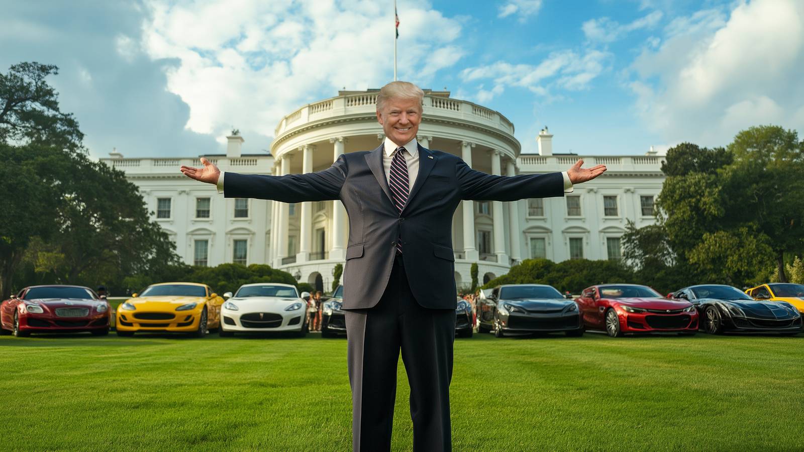 President Donald Trump's Past And Present Car Collection Contains Some ...