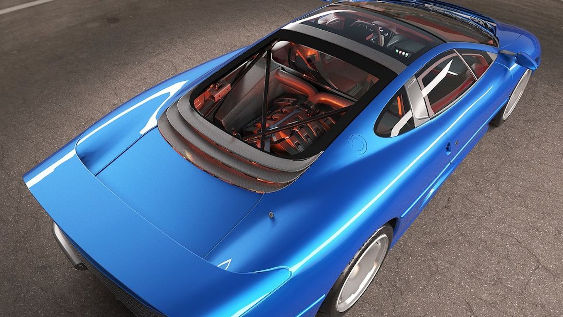 Jaguar Xj220 Twin Turbo Engine