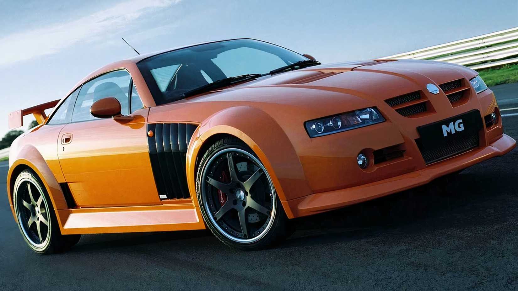 The MG SV Is A Mustang V8-Powered British Cult Performance Car Everyone ...
