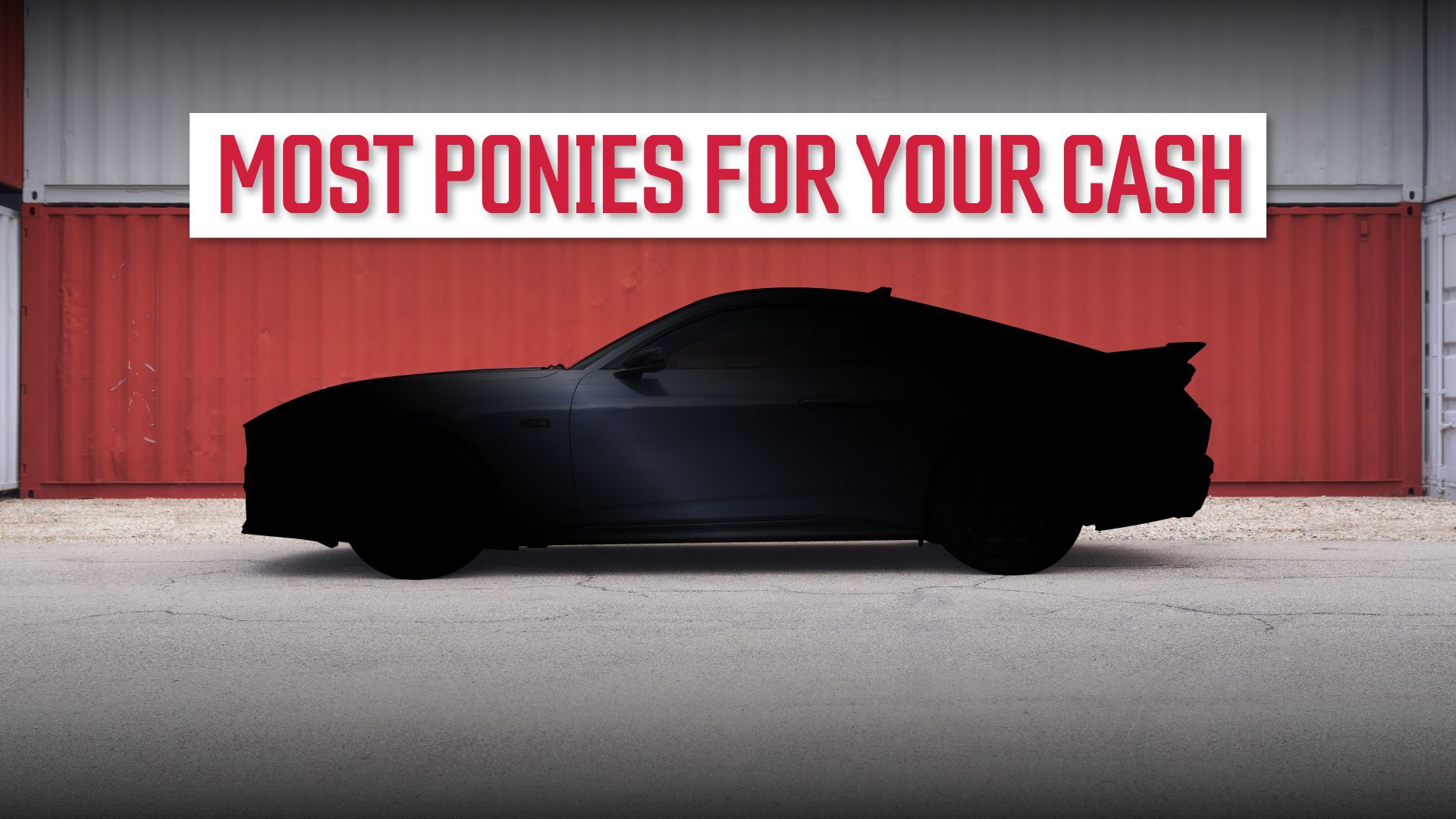 The Sports Car With The Most Horsepower Per Dollar