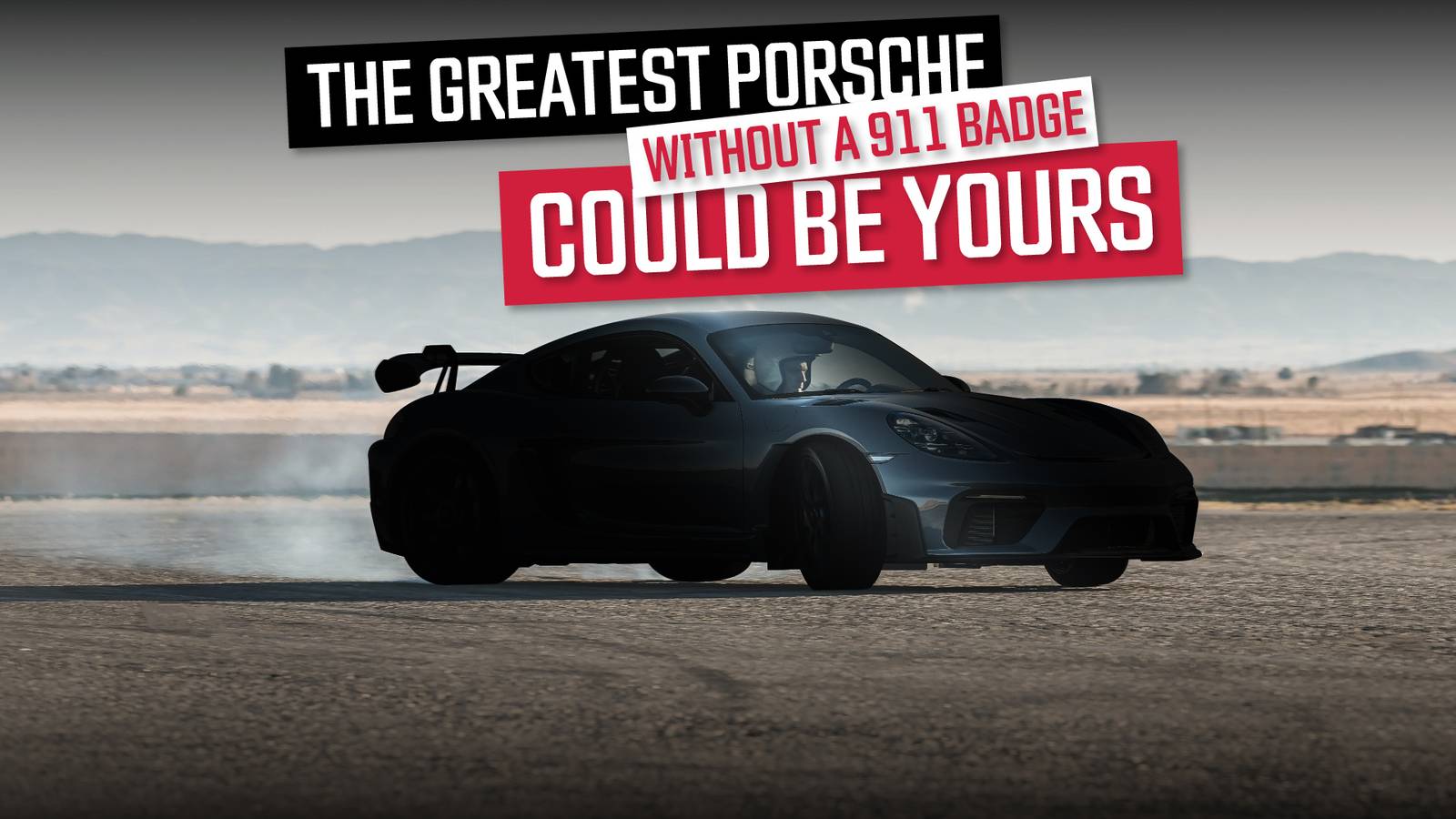 Win a 2023 Porsche 718 Cayman GT4 RS with Dream Giveaway this November
