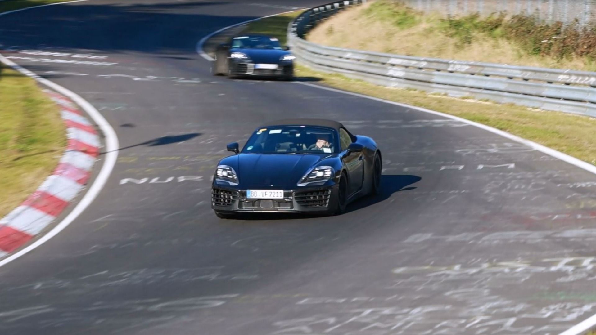 Video: Porsche's All-Electric Boxster Takes On The Nurburgring