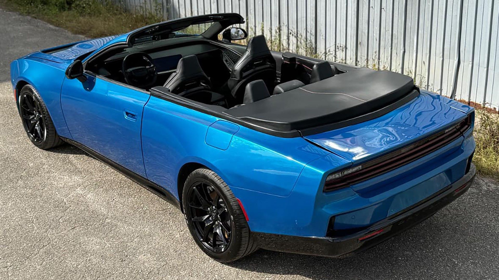 The First Droptop Dodge Charger Daytona Has Room For Improvement