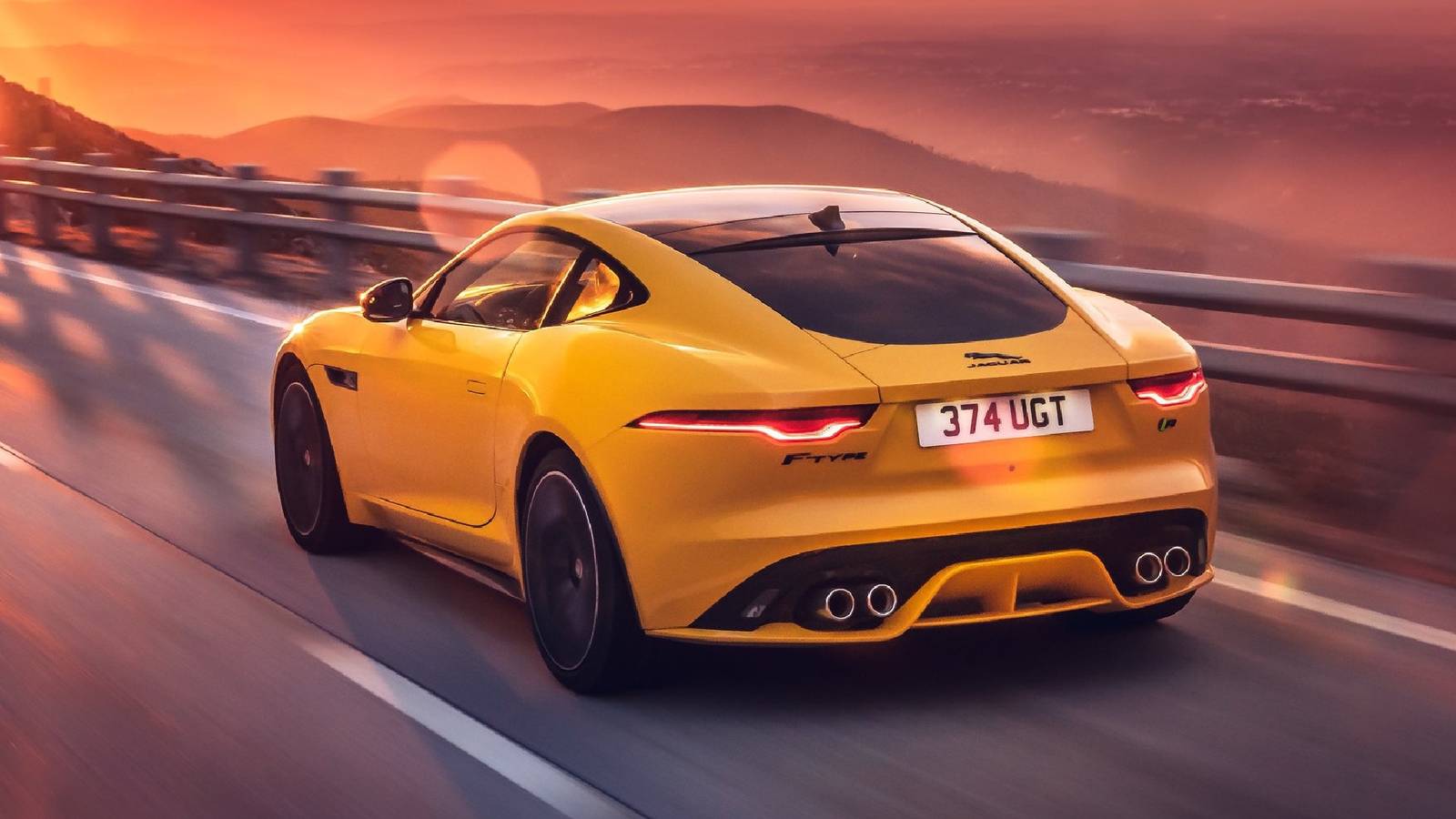 jaguar f type orange coolant