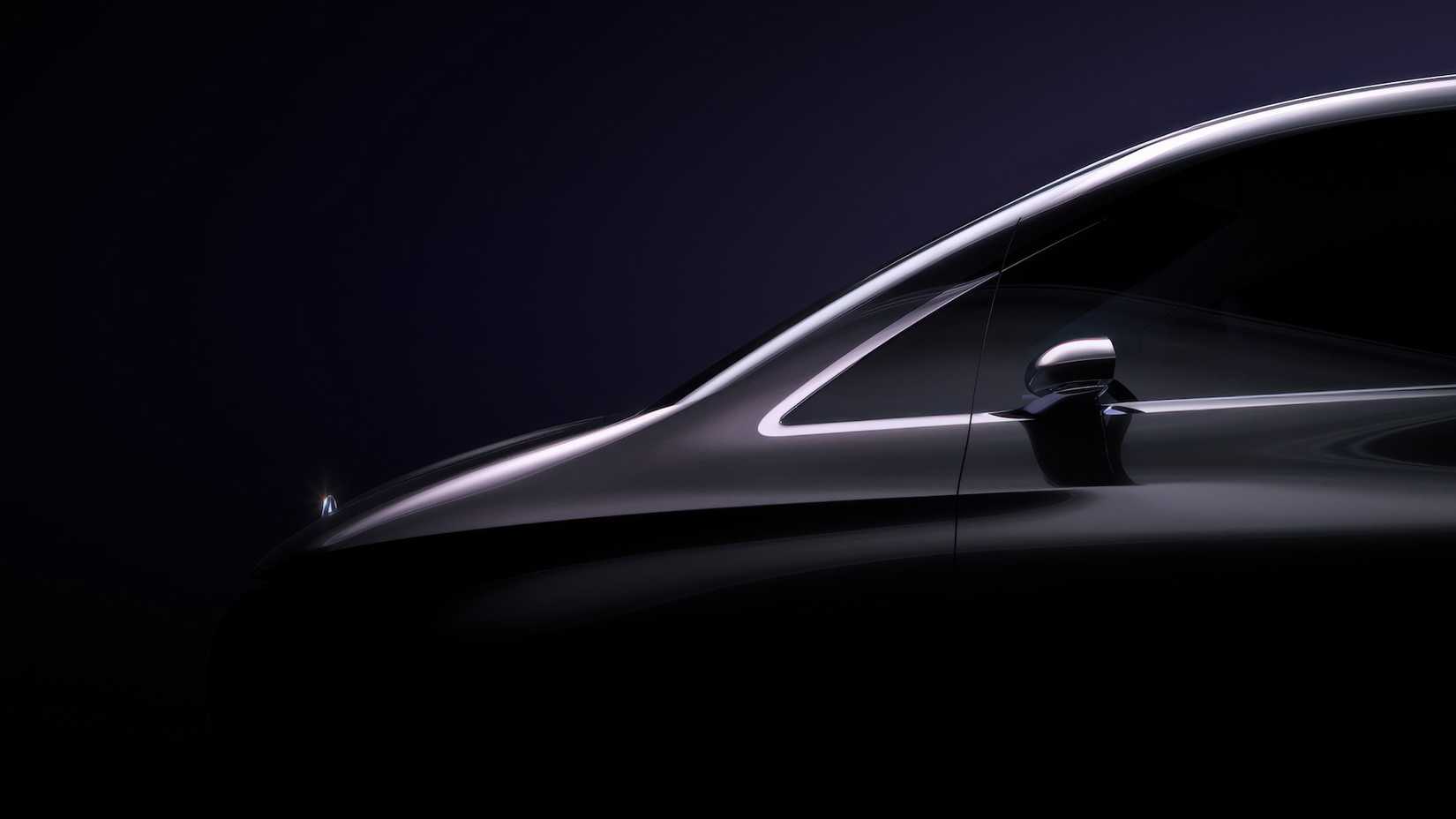Mercedes-Benz Starts Strip Tease Of Future Electric Lexus LM Fighter