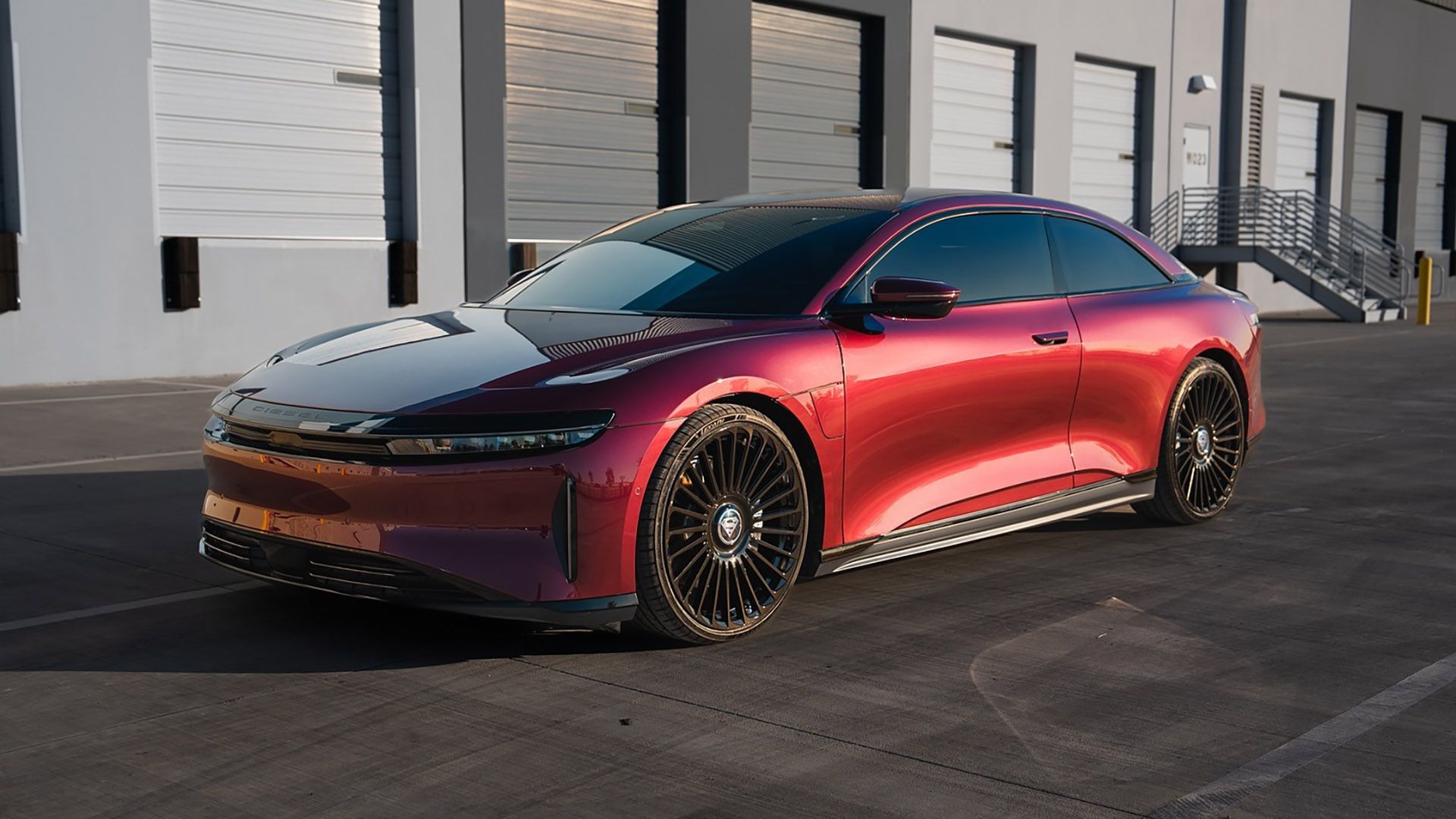 Video: Shaq Commissions Gorgeous One-Off Lucid Air Coupe