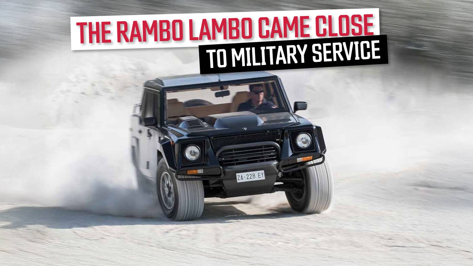 Lamborghini Nearly Stopped Hummer From Ever Existing