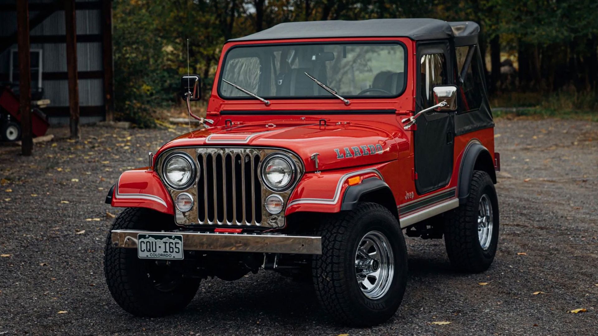Jeep Cj7 Renegade Red 1976 Jeep CJ7 | GAA Classic Cars