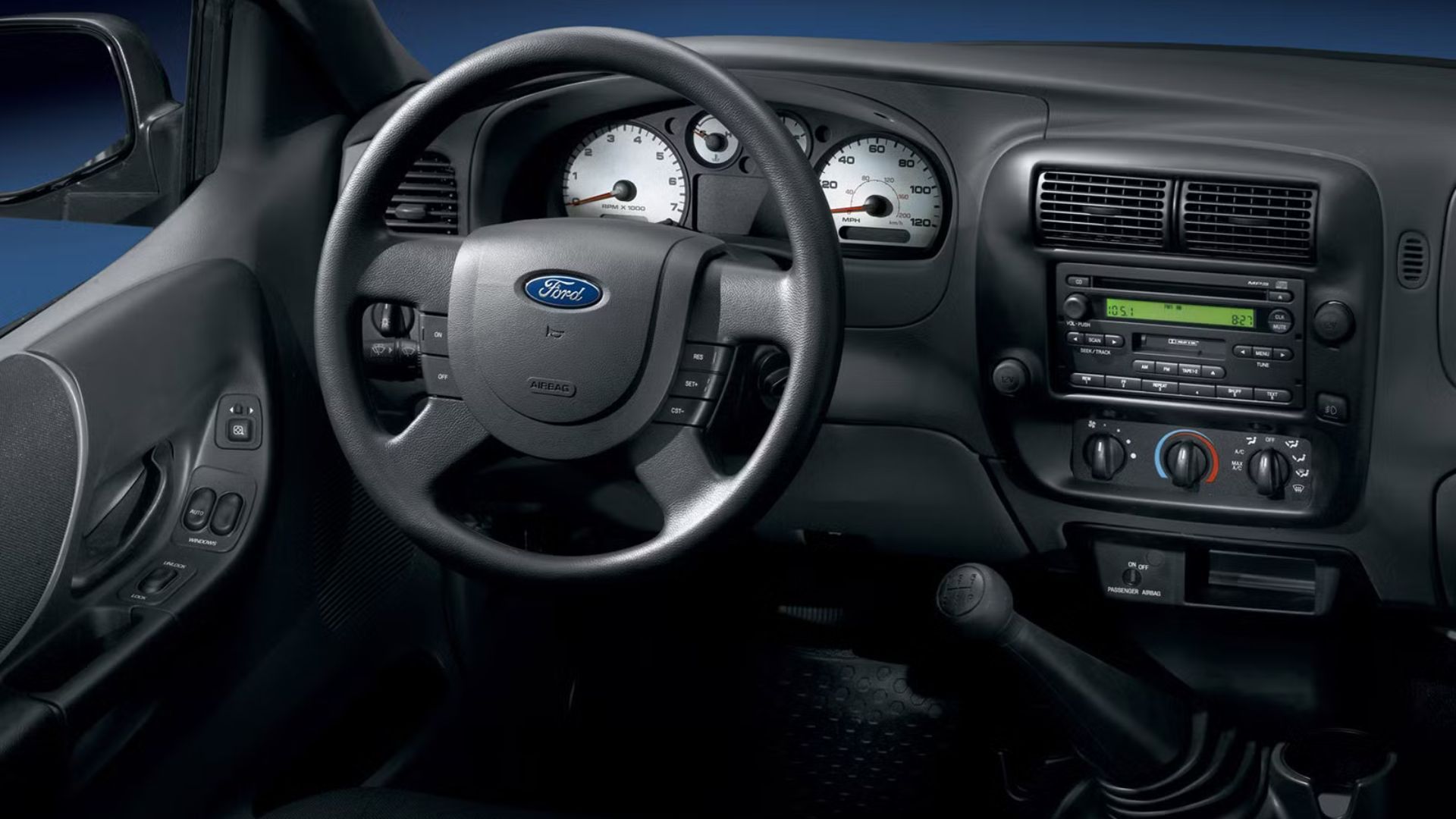 2010 Ford Ranger Interior