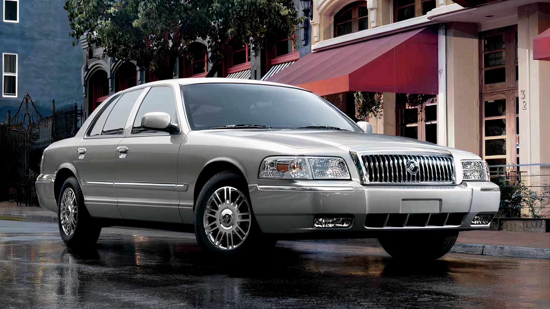 Mercury Grand Marquis Logo Glossy Grand Marquis Mercury Logo Quarter