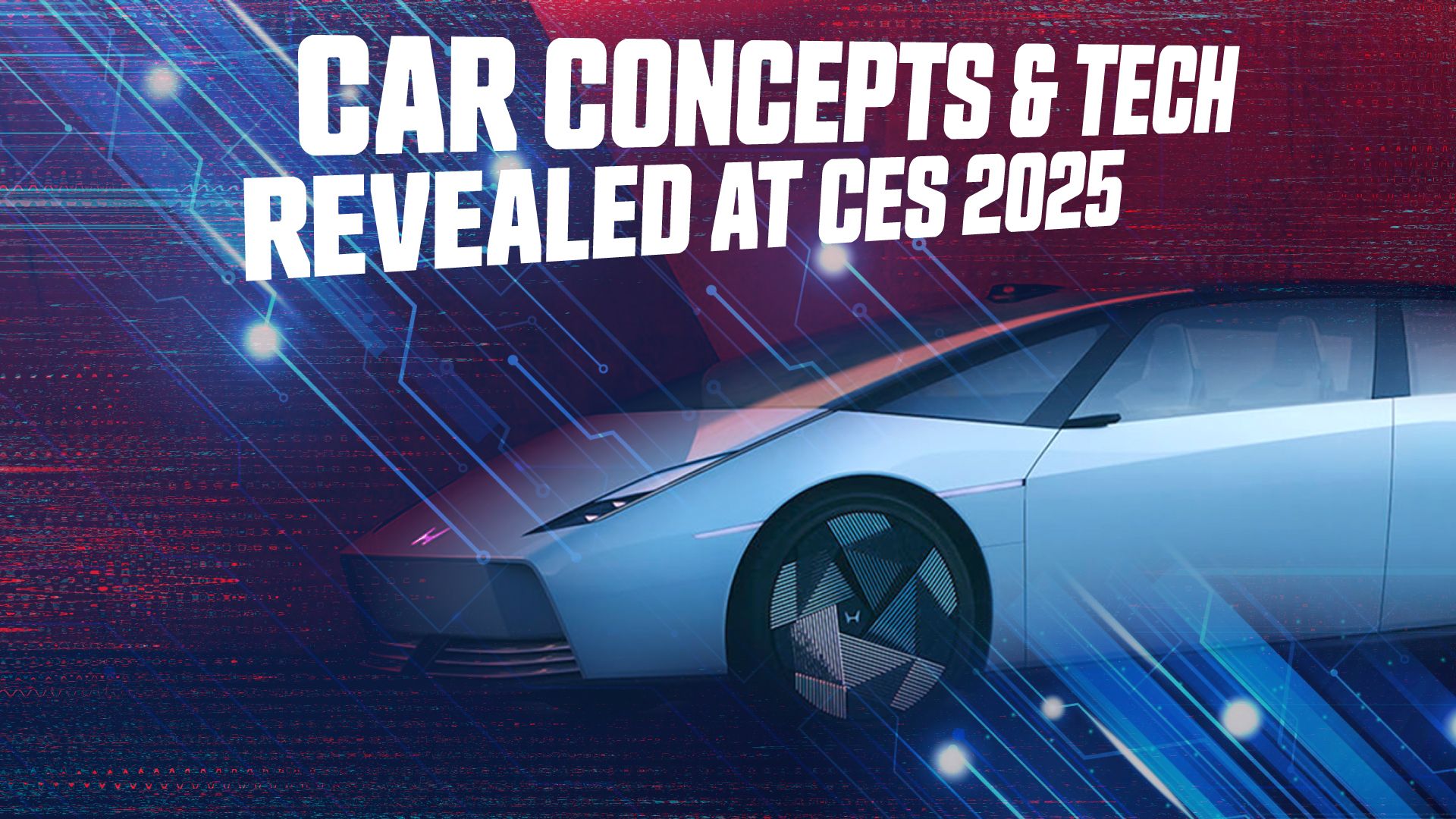 Car Concepts And Tech Revealed At CES 2025