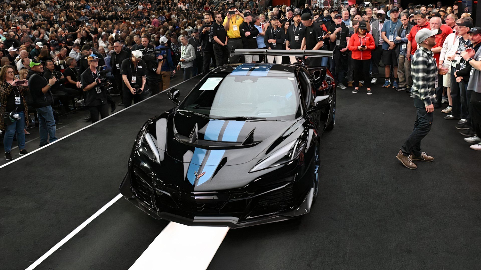 The First C8 Chevrolet Corvette ZR1 Makes Bugattis Look Cheap