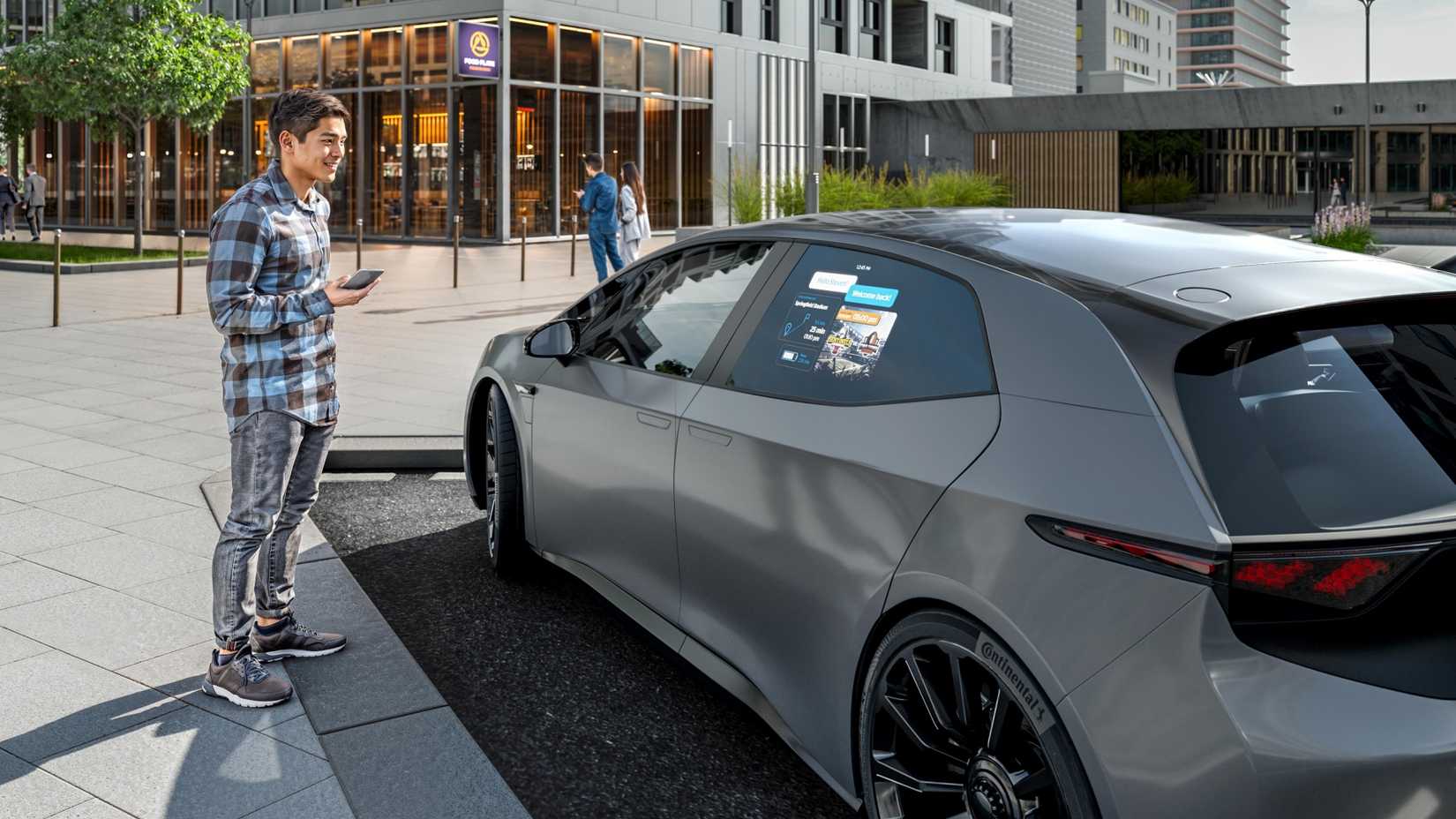 Car Windows Are About To Turn Into Customizable Displays