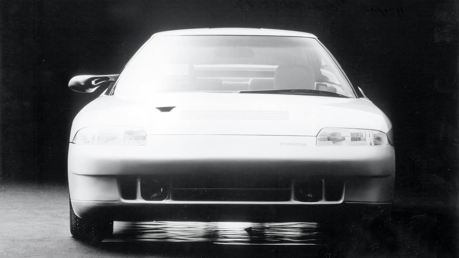 The Mazda Concept From The 80s With A Steering Yoke And Tri-Rotor Engine