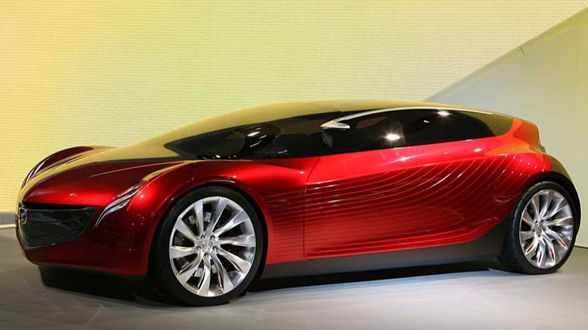 The Rotary-Powered Mazda Supercar Concept That Went Up In Flames