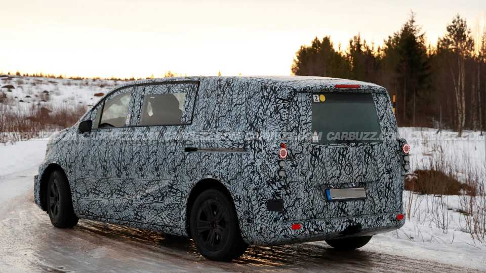2026 Mercedes-Benz V-Class Has The ID. Buzz in Its Boxy Sights