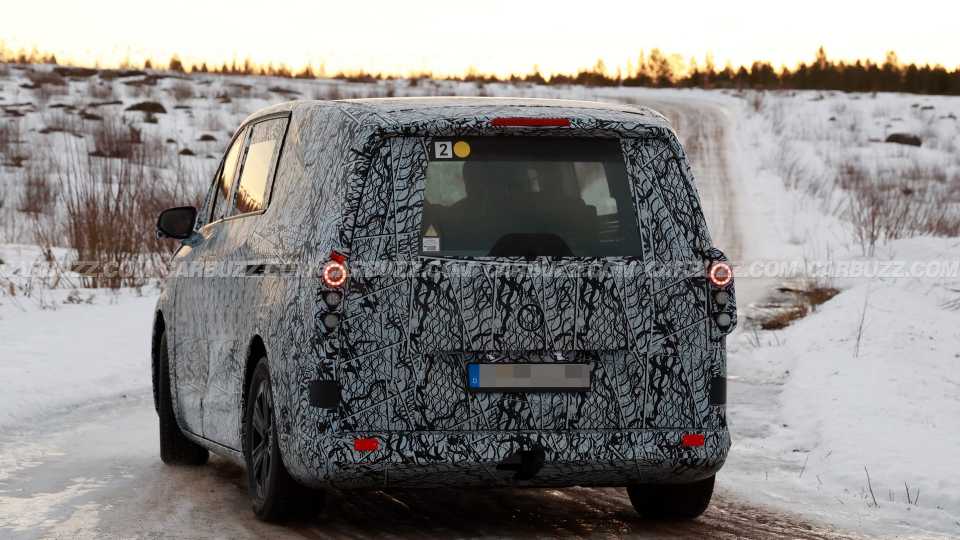 2026 Mercedes-Benz V-Class Has The ID. Buzz in Its Boxy Sights