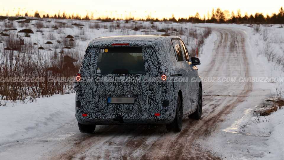 2026 Mercedes-Benz V-Class Has The ID. Buzz in Its Boxy Sights