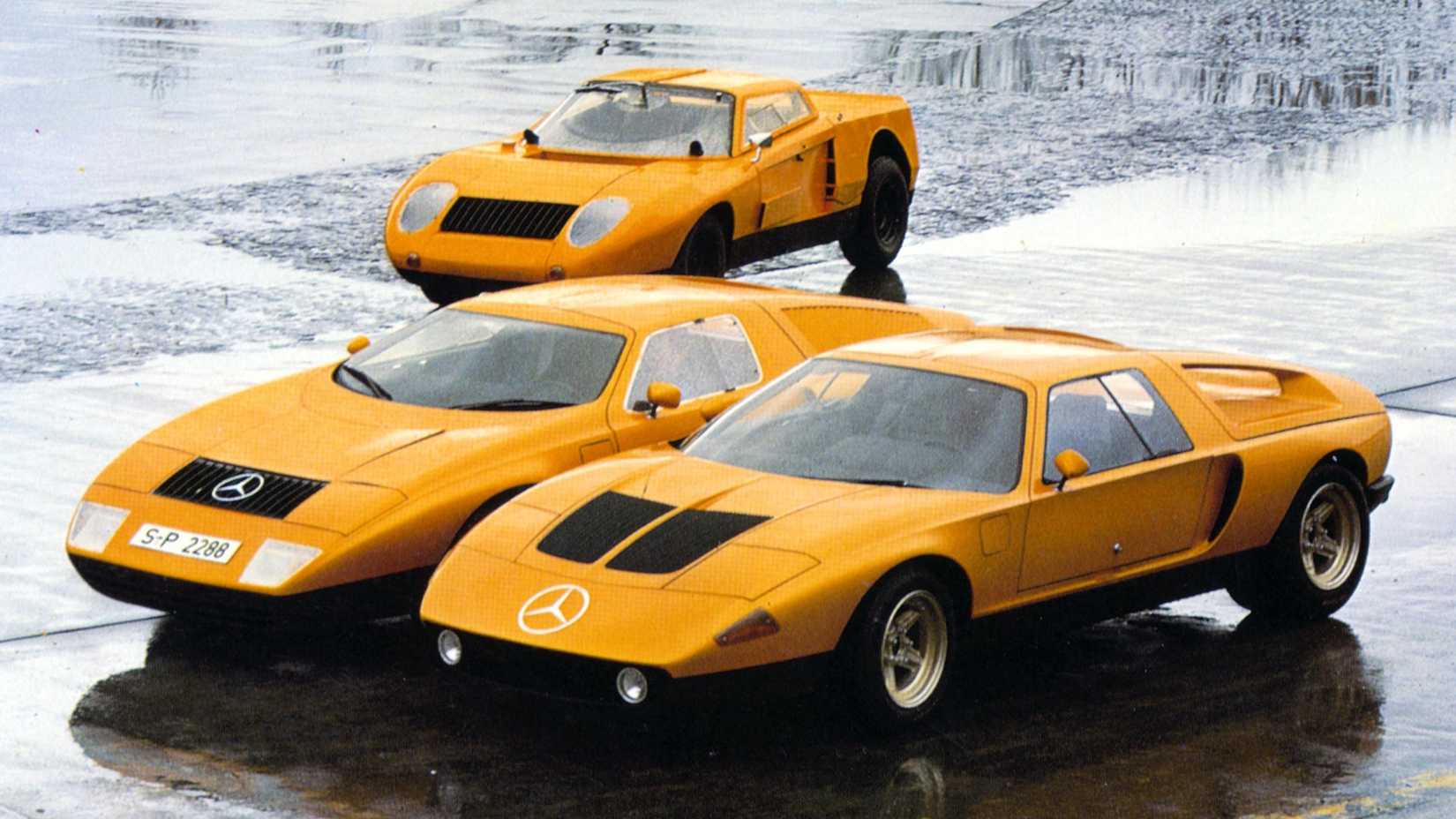 Mercedes-Benz C111 Concept Cars: Pioneering Innovations of the 1970s