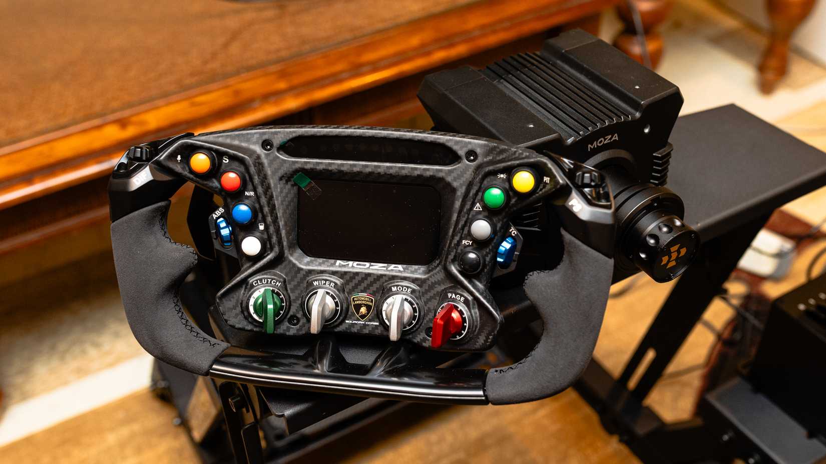 MOZA Racing Wheel: The Lamborghini Of Sim Racing