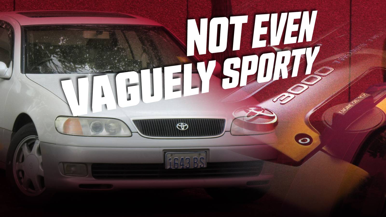 The First Car With A Toyota 2JZ Engine Wasn't Even Vaguely Sporty