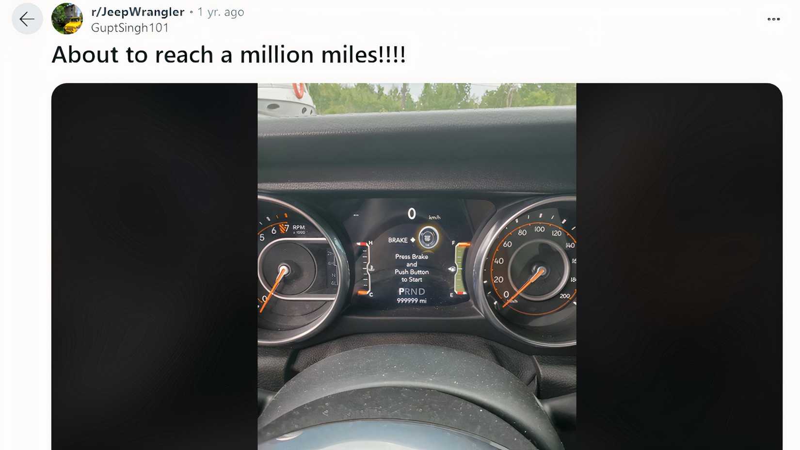 Where Are All The Million-Mile Jeeps At?