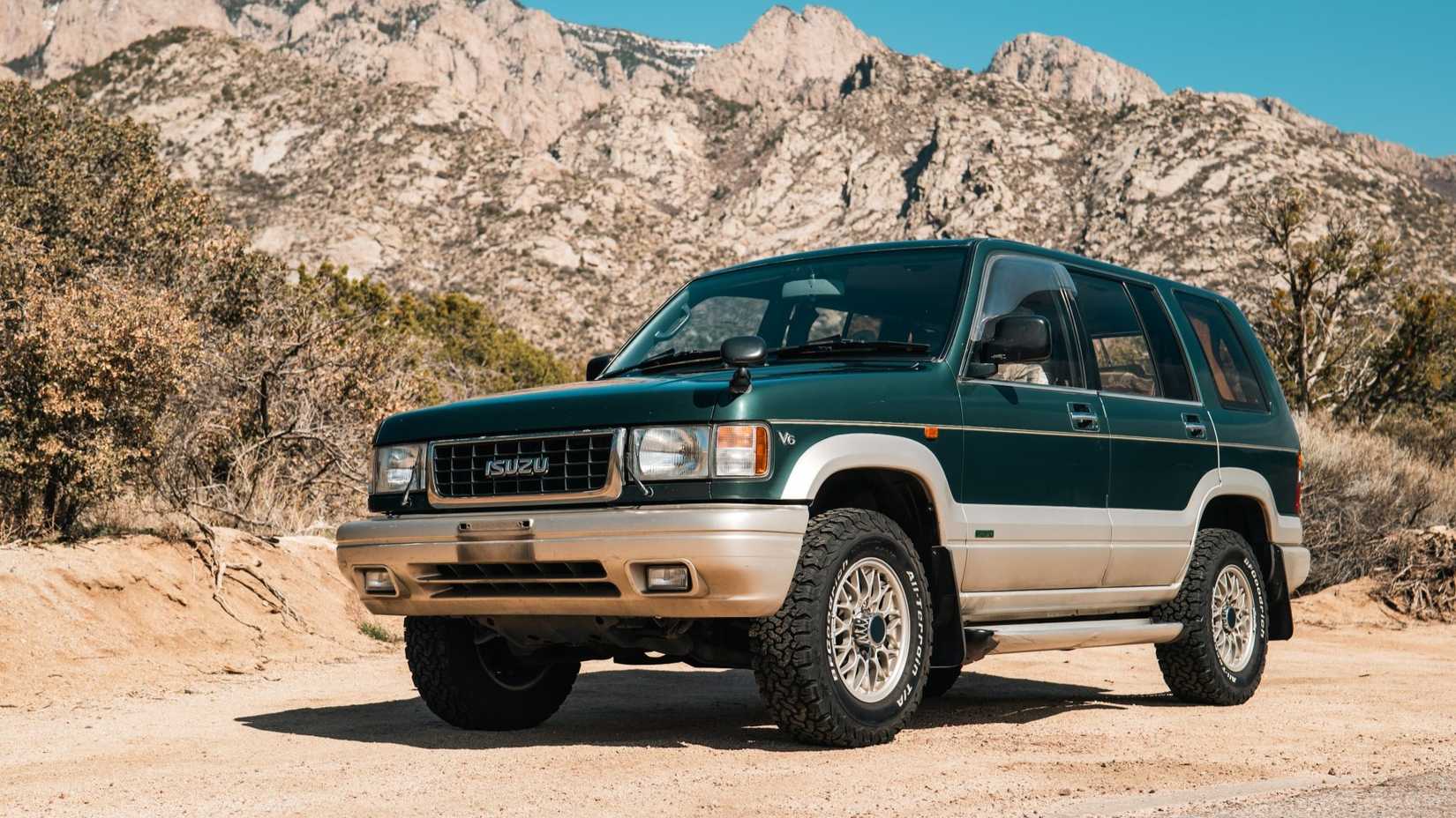 This Rare Luxury SUV With Isuzu Bones Hails From The 1990s