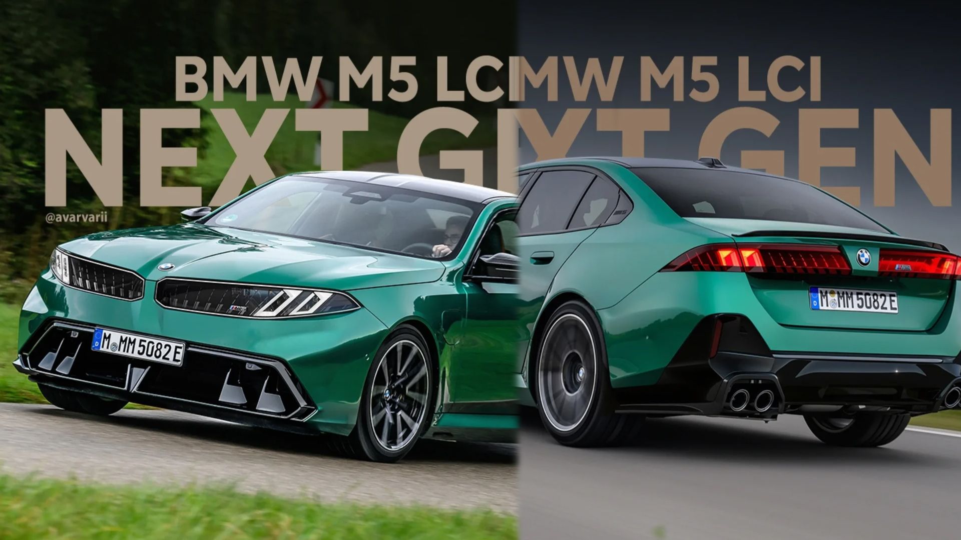 BMW M5 Emergency Refresh Might Look Kinda Cool