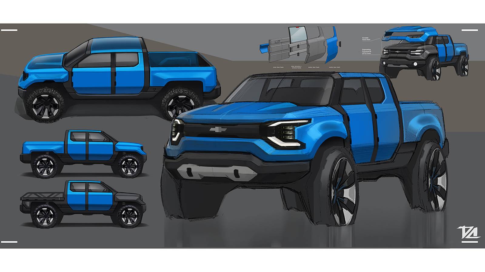 GM Design Shows Off Cool Trucks It Won't Build