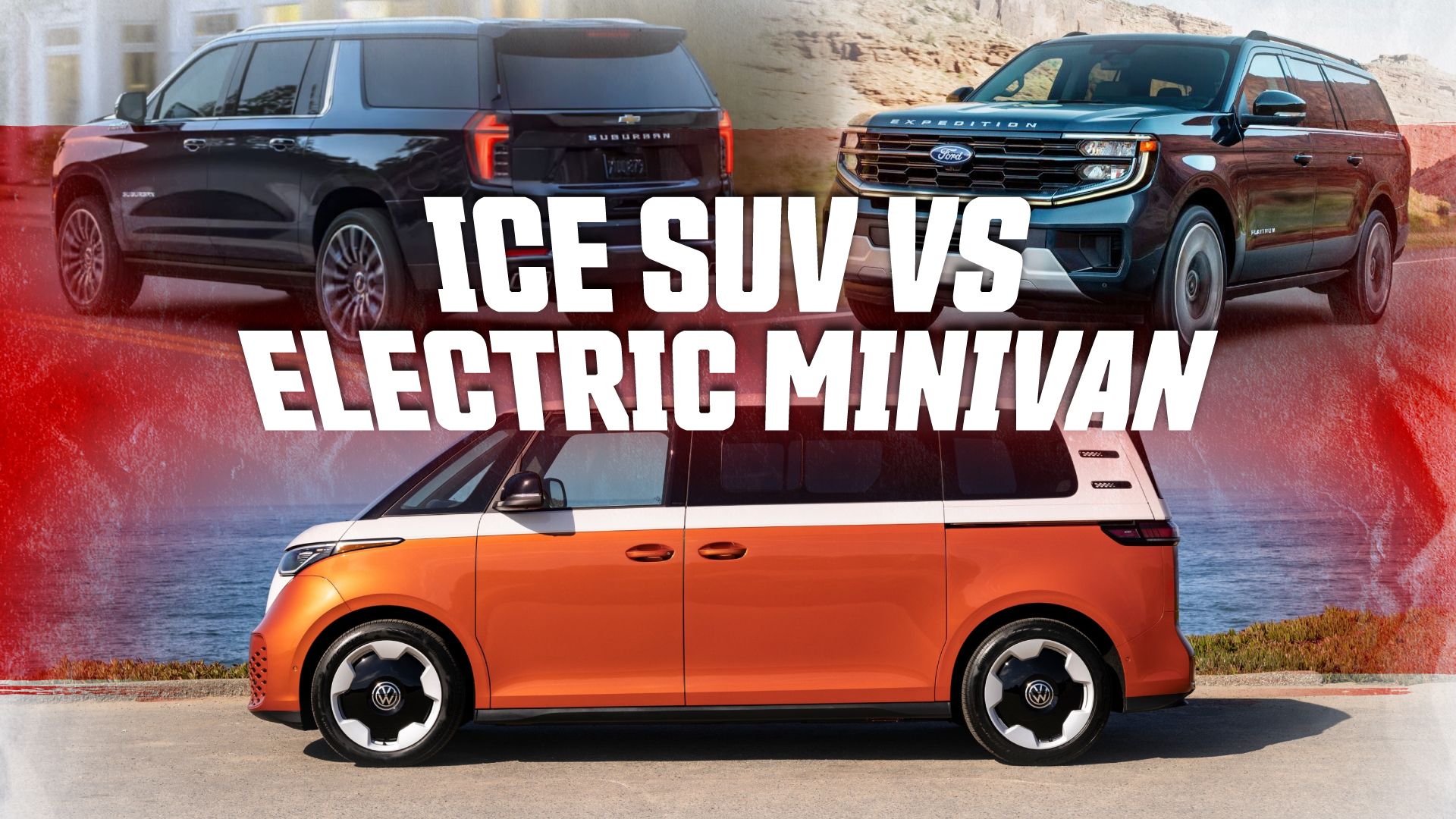 How Do The Largest 3-Row SUV's Compare to the VW ID.Buzz?