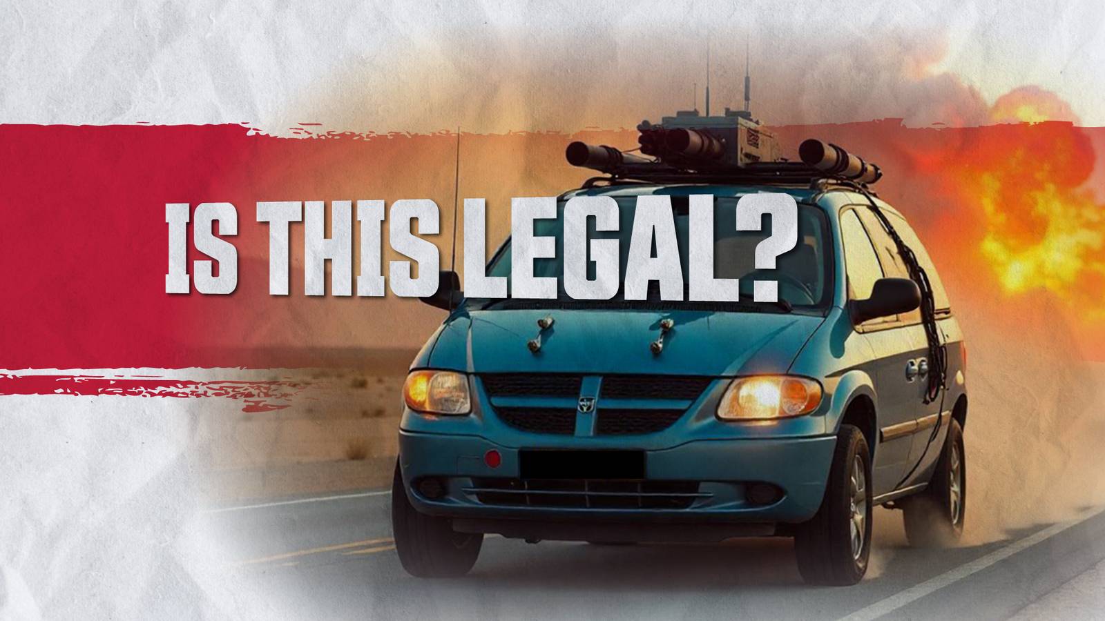 Is It Legal To Attach Weapons To Your Car?