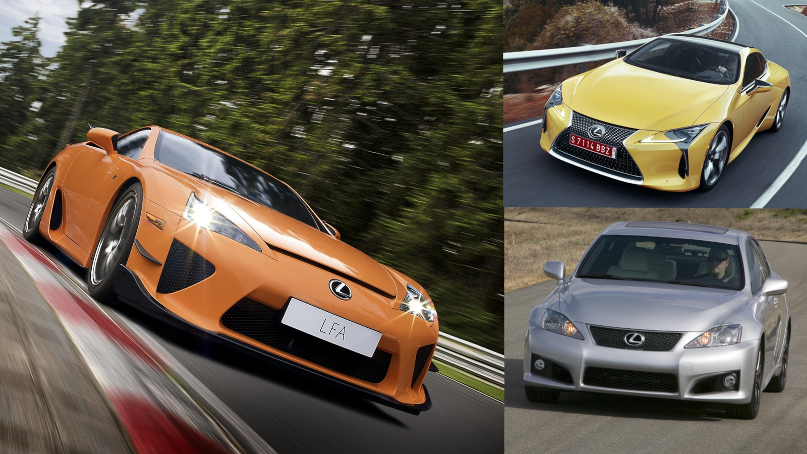 A Close Look At All Of Lexus' Performance Cars