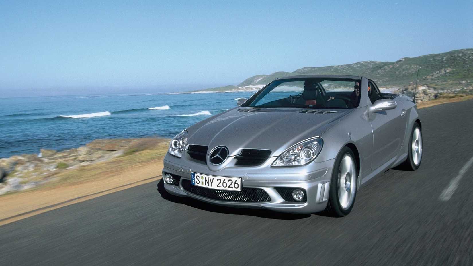 2005 Mercedes-Benz SLK55 AMG: The Only V8-Powered Roadster in Its Class