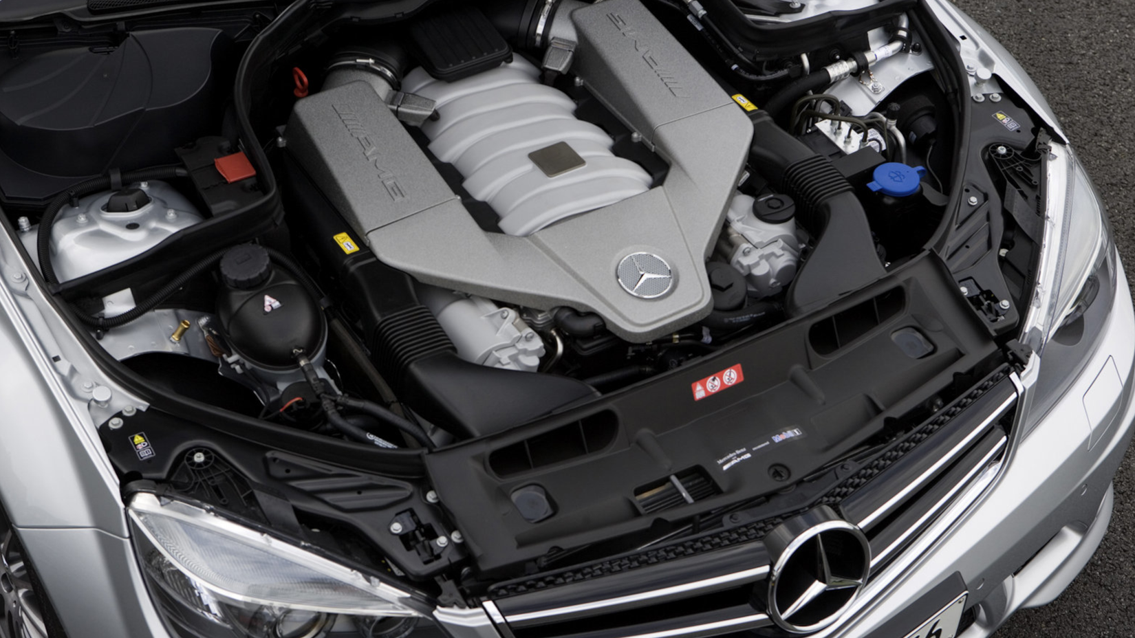 The AMG M156 V8 Engine Shared A Designer With The Porsche Carrera GT's V10