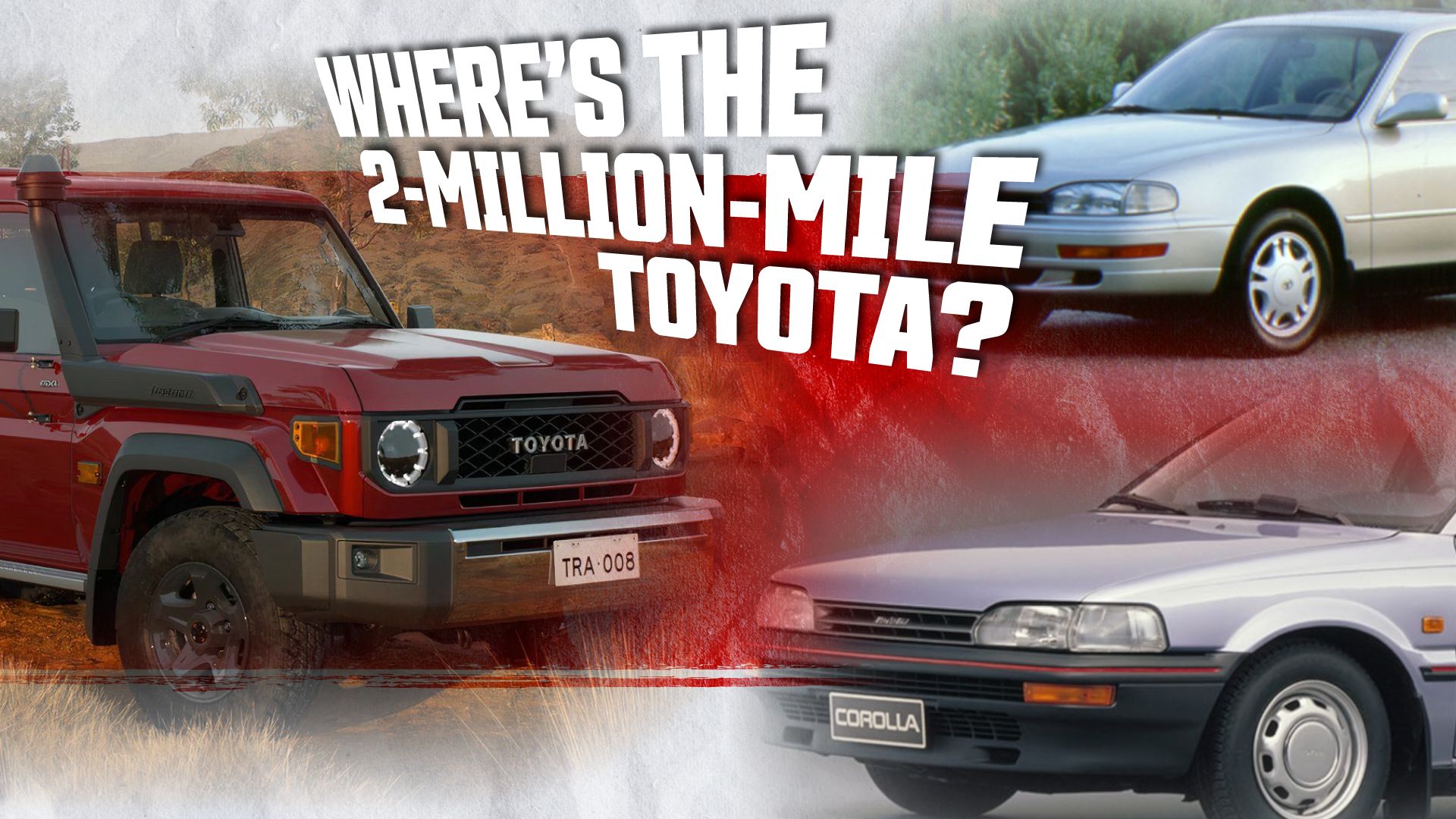 The Highest Mileage Toyota In The World Is Impossible To Find, But We ...
