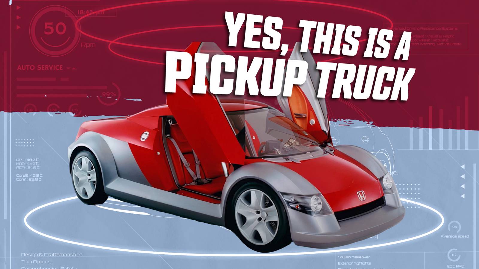 Honda Built The Weirdest Pickup Truck Ever Made
