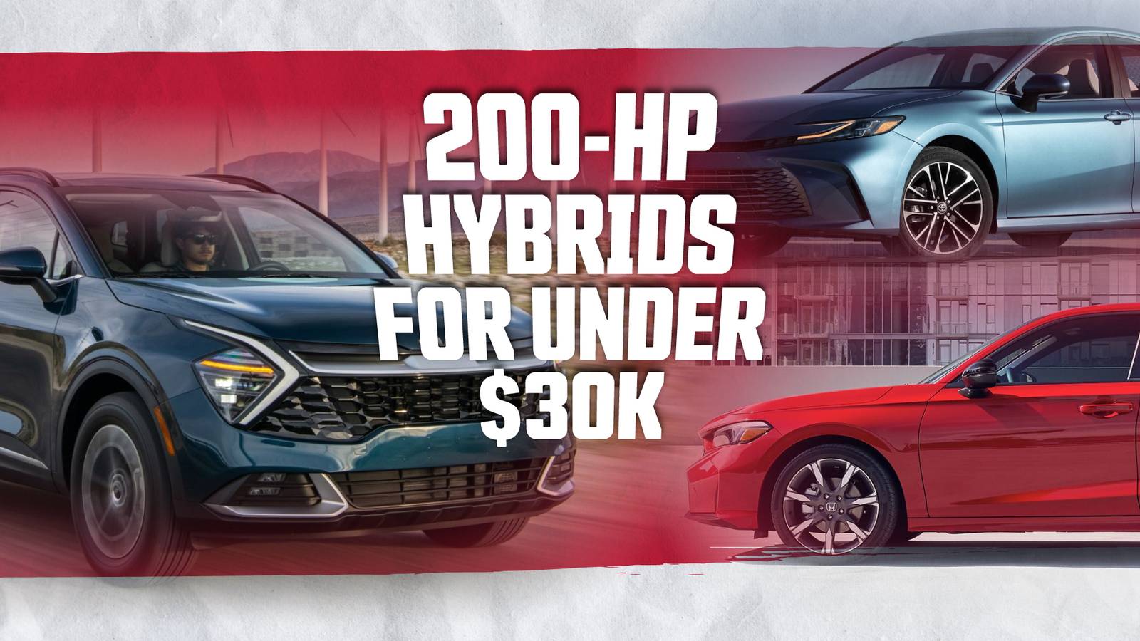 Only Three Hybrids Give You 200 Horsepower For Under $30,000