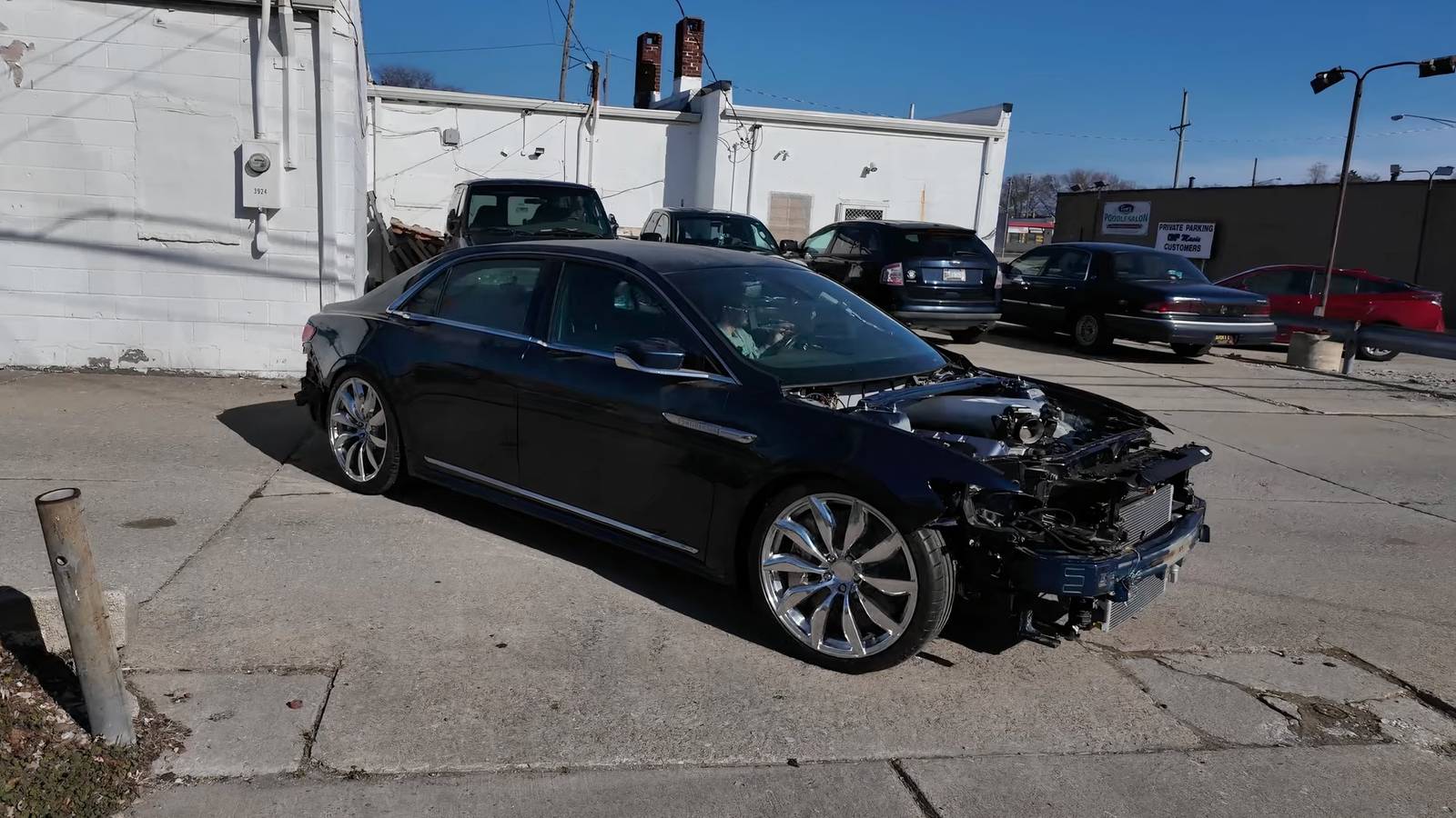 This Lincoln Continental Has Something In Common With An E60 BMW M5