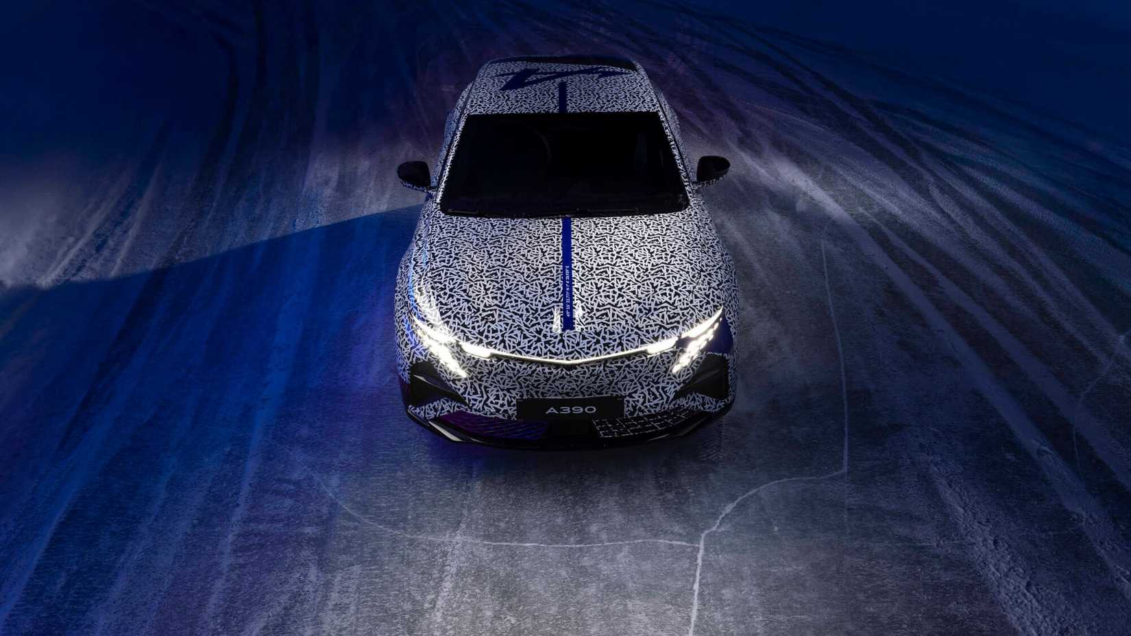 Watch Alpine’s First US-Bound Car Play In The Snow