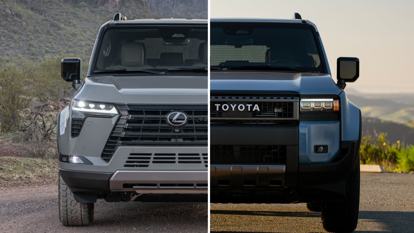 Lexus GX Vs. Toyota Land Cruiser: 10 Differences Between The Mid-Size Adventure SUVs
