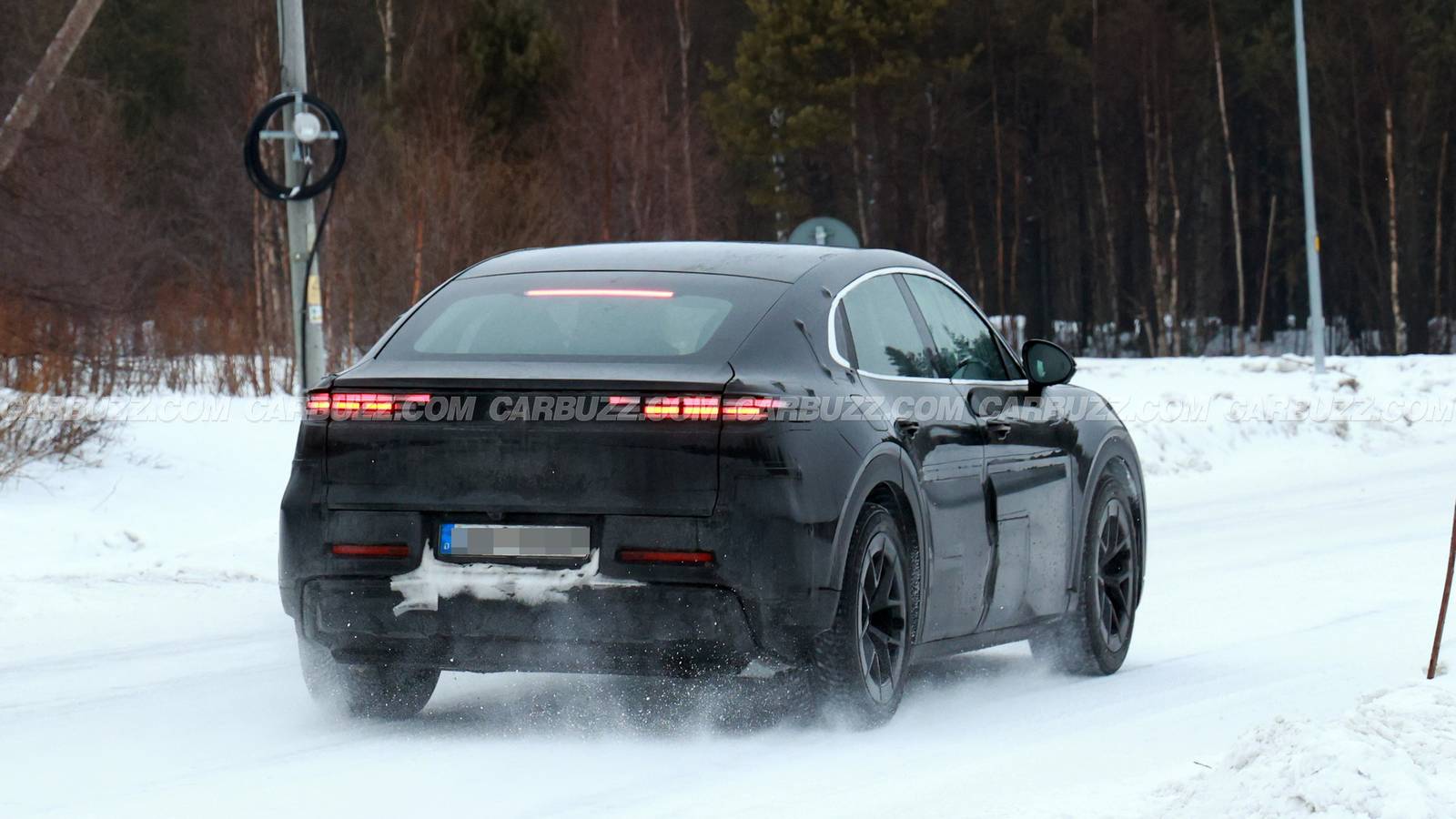 Spied: Porsche Cayenne Coupe EV Makes Electric Look Sleek