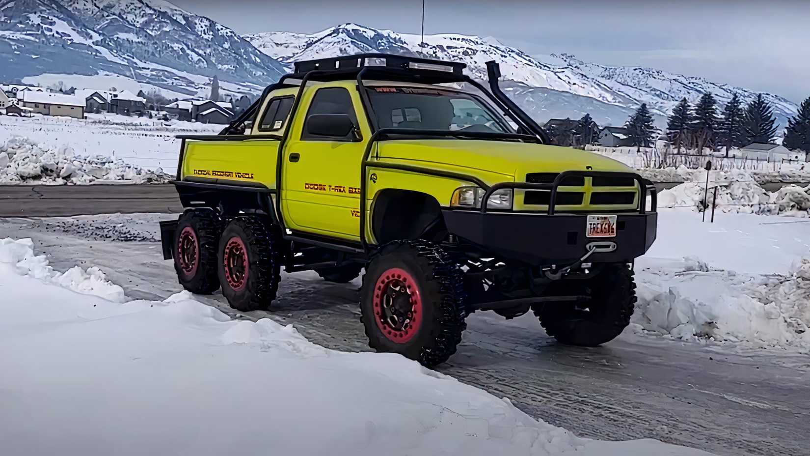 The Original Ram T-REX Was A Wild 6x6 Pickup Truck The World Missed Out On