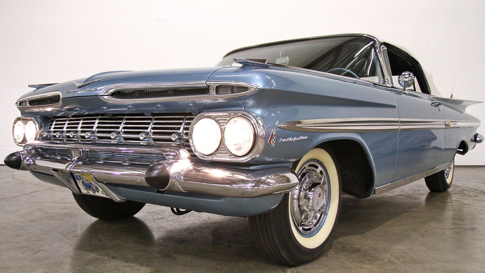 Chevrolet Impala Conversivel 1959 Chevrolet Impala Open 1961 1:18