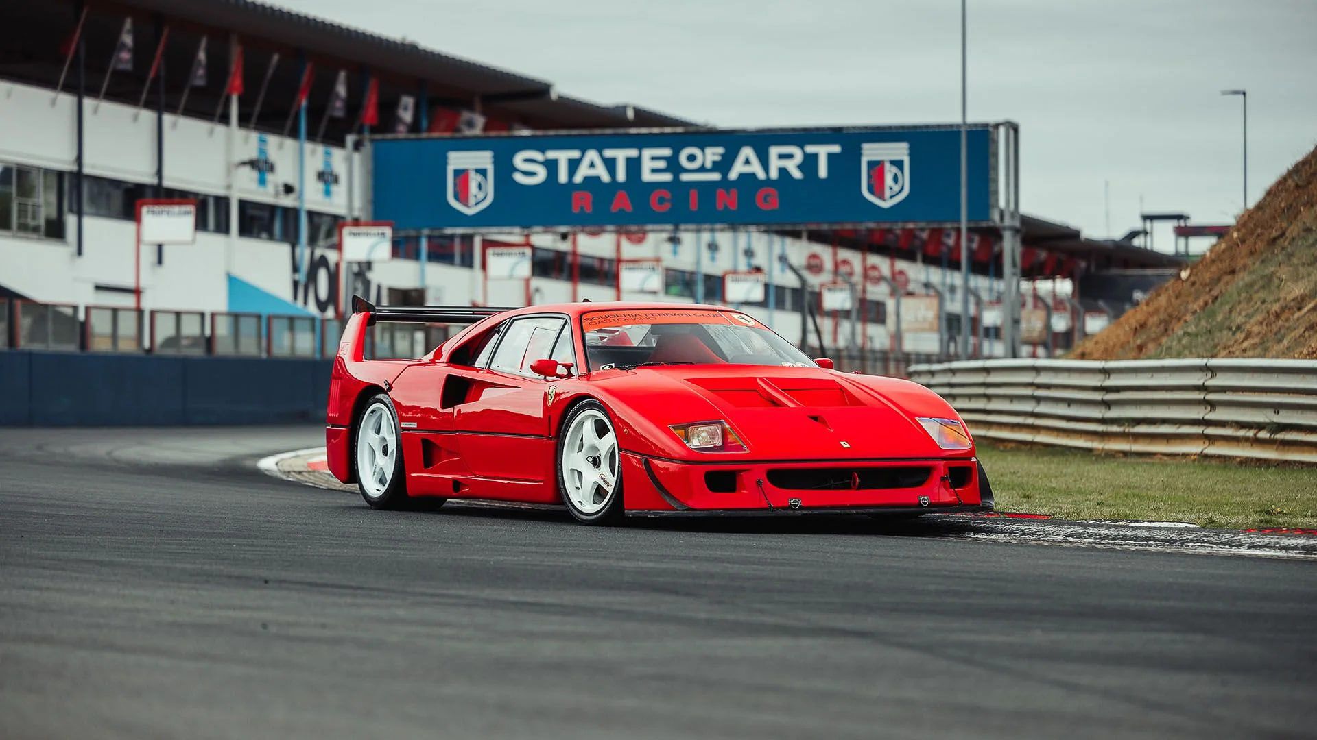 Extremely Rare Ferrari F40 Competizione Could Fetch Upwards Of $2.6 Million At Auction